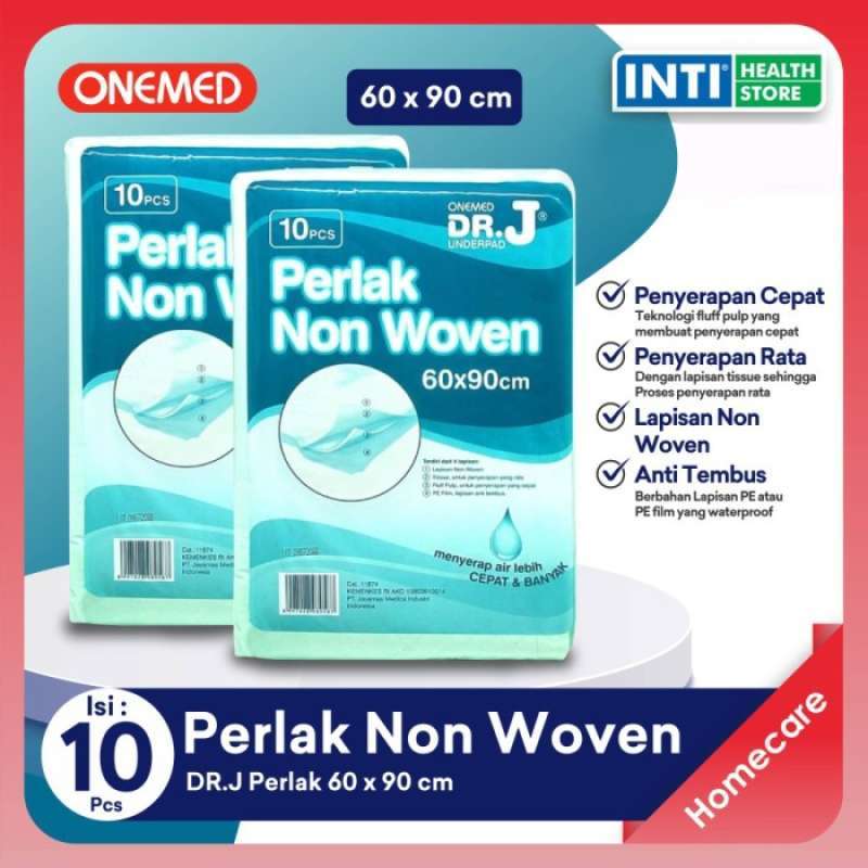 Jual ONEMED UNDERPAD DR. J PERLAK SEKALI PAKAI PERLAK DEWASA di Seller ...
