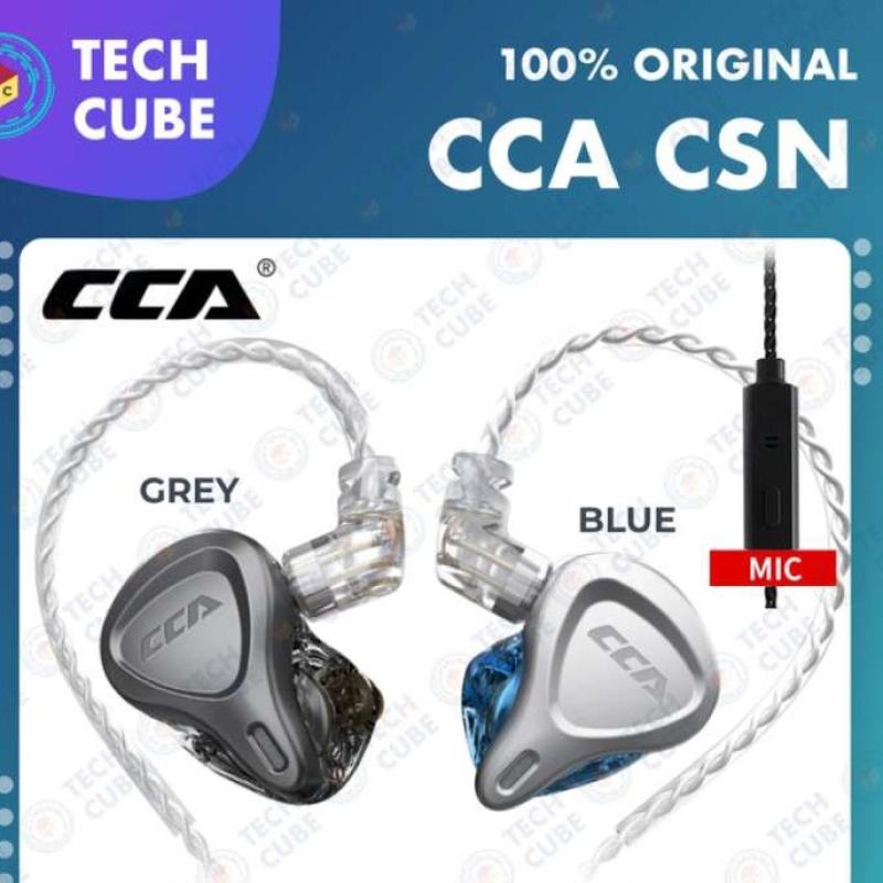 Jual CCA CSN with Mic Hybrid Dual Driver Basshead Earphone Alt DQ6 ZSN ...