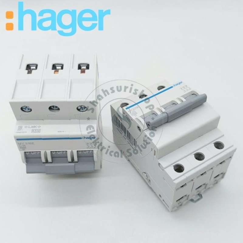 Jual Hager Mcb 3p 3 Phase 50 63 Amper 4,5ka Type C My Sni - 63 A Di Seller Shahsuri Shop - Kayu ...