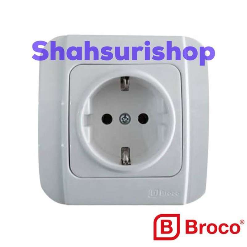 Jual Stop Kontak Broco Galleo Inbow G151-55s Putih Di Seller Shahsuri ...