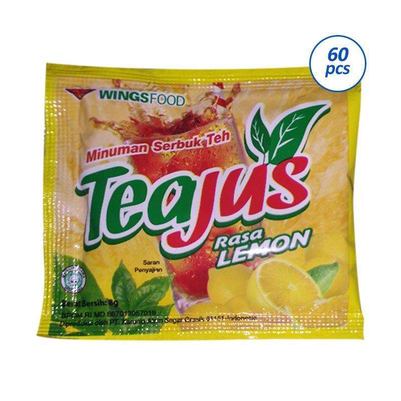 Jual Tea-jus Rasa Lemon Minuman Serbuk [8g/ 60 Pcs] Di Seller Libra ...