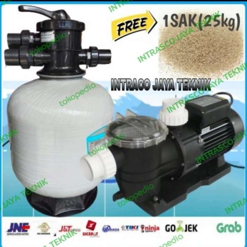 Jual Mesin Pompa Kolam Renang 1/2hp Venezia Stp50 + SAND FILTER V350 di ...