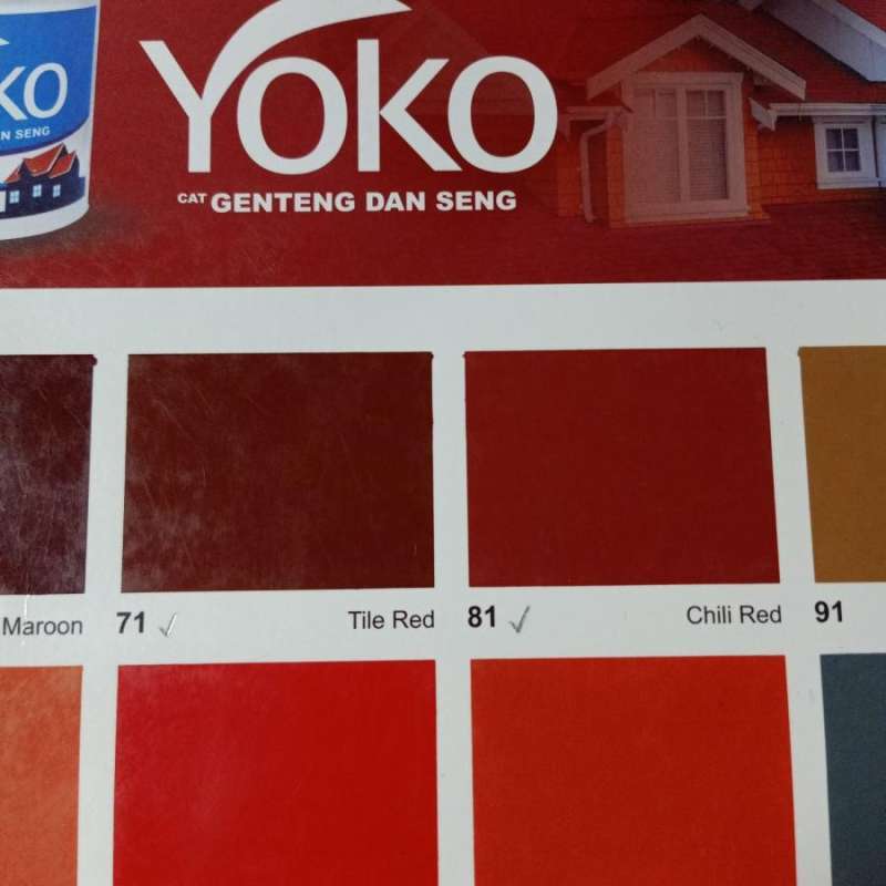 Jual Yoko Cat Genteng Dan Seng Kemasan 4 Kg ( Galon ) Di Seller Berkat ...