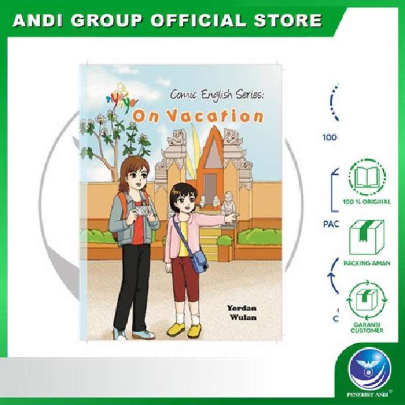 Jual Penerbit Andi - Comic English Series: On Vacation di Seller Penerbit Andi - Catur Tunggal ...