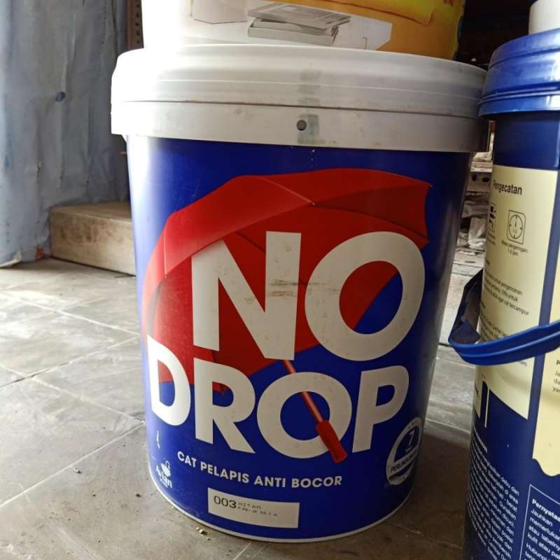 Promo No Drop 20 Kg (pail) Warna Hitam 003 Waterproof Pelapis Anti ...