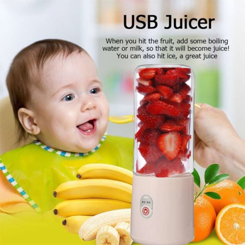Jual Blender Jus Buah Mini 500ml Blender Jus Buah 4 Pu Ble Di Seller ...