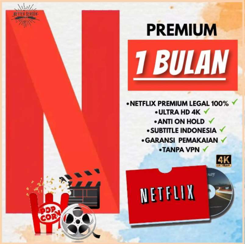Promo PROMO !!! NETFLIX PREMIUM MURAH POL SE INDONESIA Diskon 76% di ...