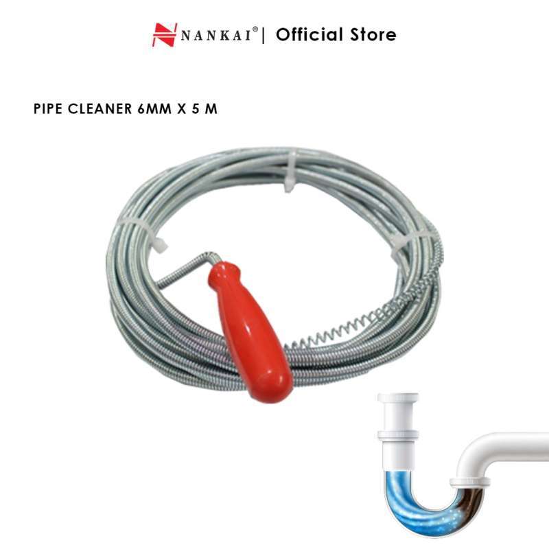Jual Pipe Cleaner Pembersih Pipa Manual [6mm X 5m] Nankai di Seller ...