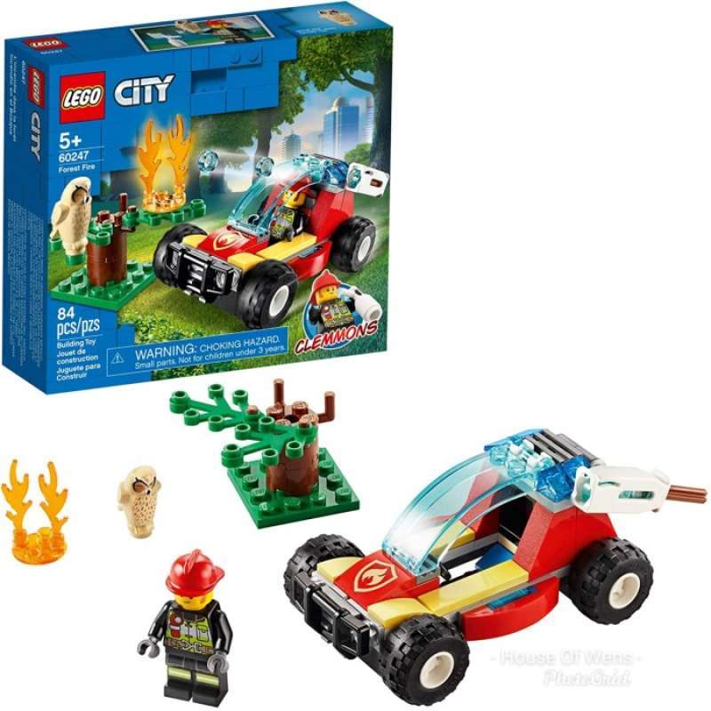 Promo LEGO 60247 CITY FOREST FIRE 5+ 84 PCS Diskon 48% di Seller stpo ...
