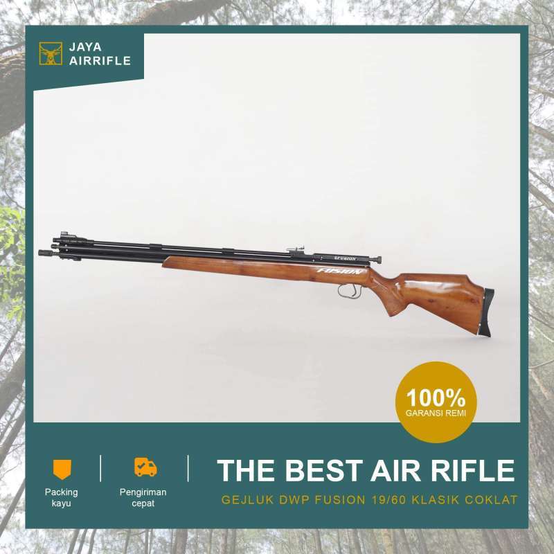 Jual senapang angin gejluk DWP fusion 19/60 klasik coklat di Seller Eka ...