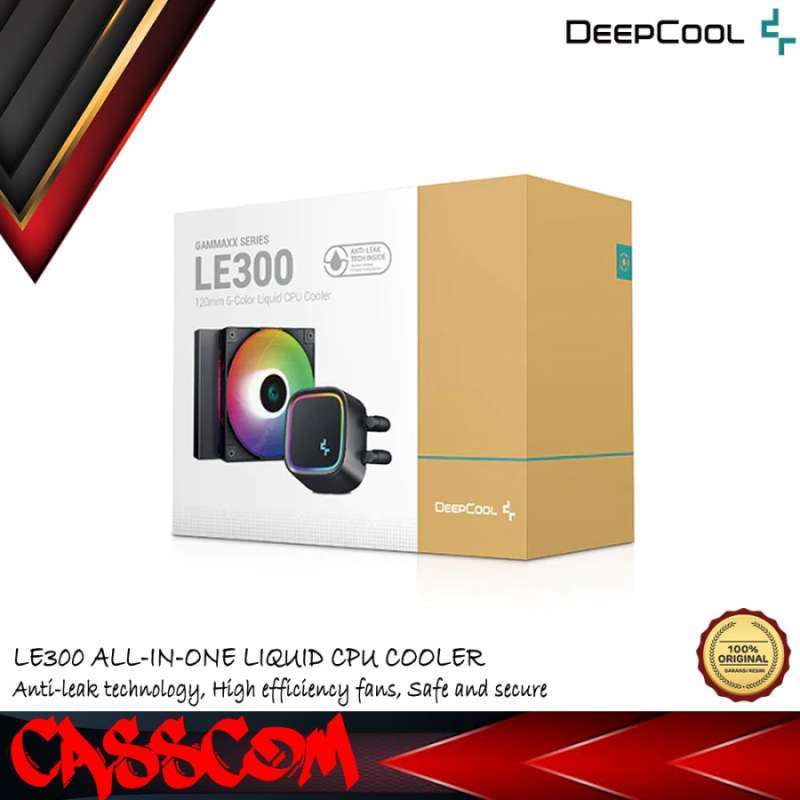Jual Deepcool LE300 6 Color LED Liquid Cooler ARGB All-in-one di Seller ...
