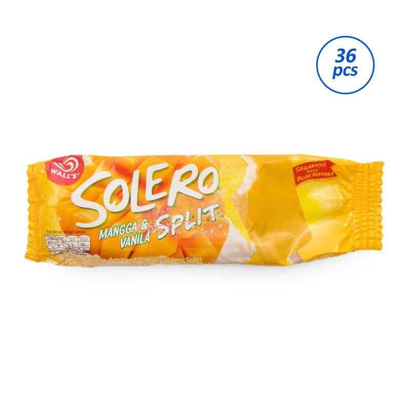 Jual WALL'S Salero Split Mangga Vanila Es Krim [64 mL/ 36 pcs] di ...