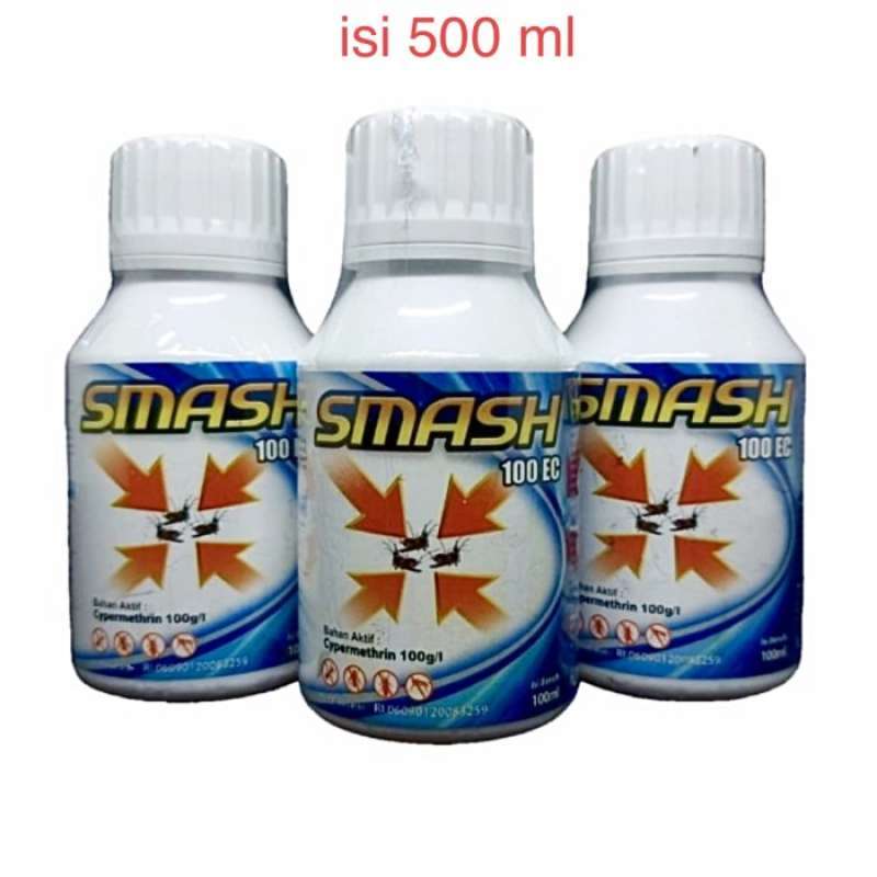 Jual Smash 100 Ec Obat Fogging Nyamuk Lalat Kecoa Isi 500 Ml Di Seller ...