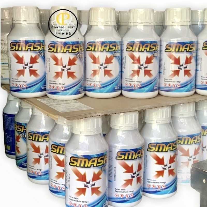 Jual Smash 100 Ec Obat Fogging Nyamuk Lalat Kecoa Isi 500 Ml Di Seller ...