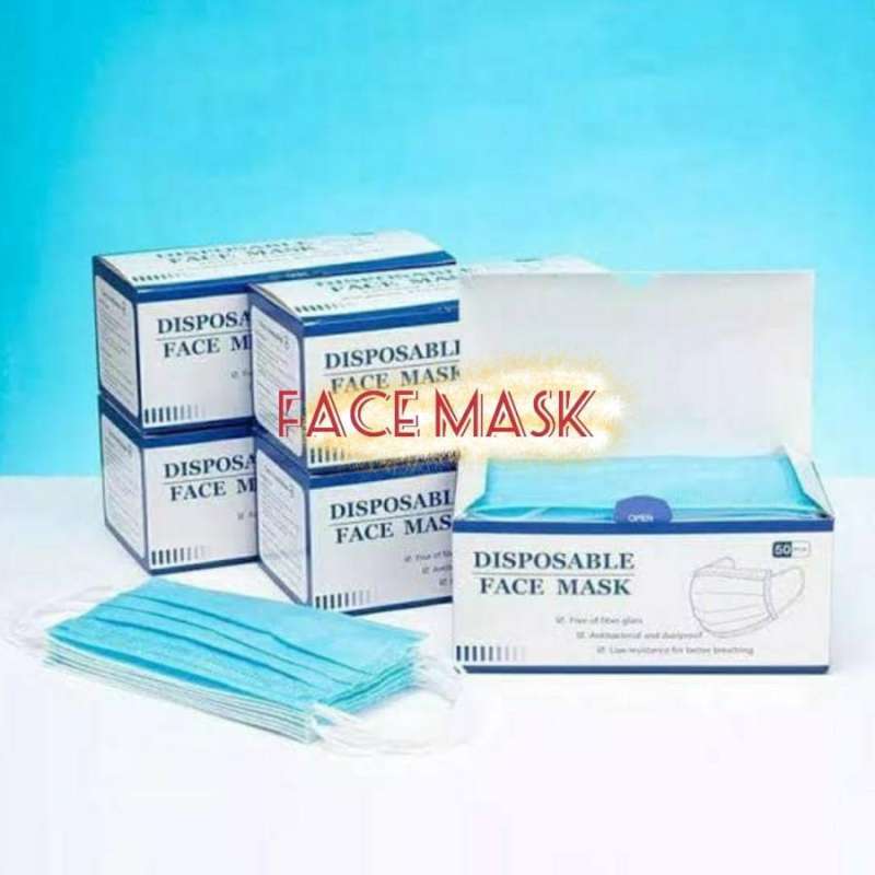 Jual Masker Bedah Medis Earloop Isi 50 Bukan Sensi di Seller Jasjack ...