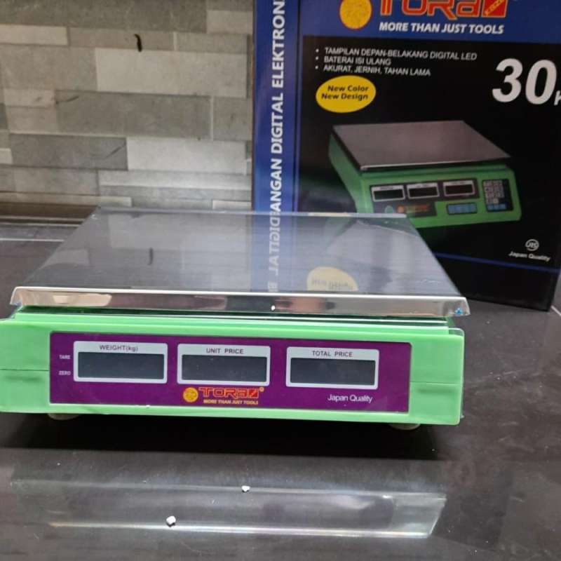 Jual Timbangan Duduk Digital 30 kg - Timbangan buah sayur laundry 30 kg di Seller RJ_shop ...