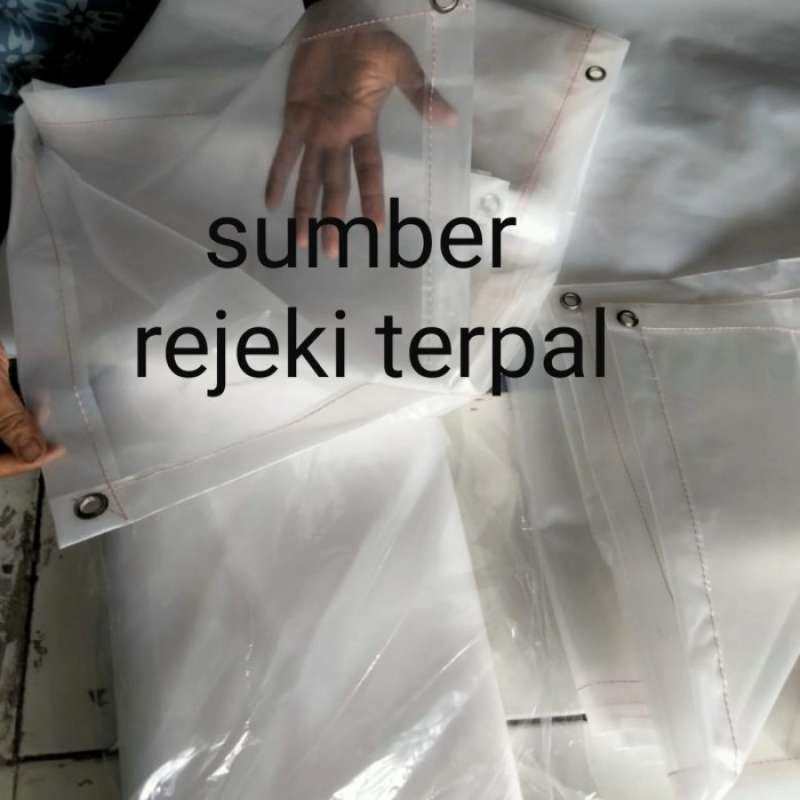 Jual terpal plastik bening Transparan ukuran 4x6.lebar 4 meter di ...