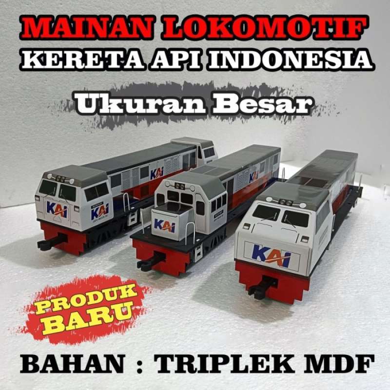 Promo Kereta api indonesia lokomotif kereta api kayu - CC 203 Diskon 7% ...