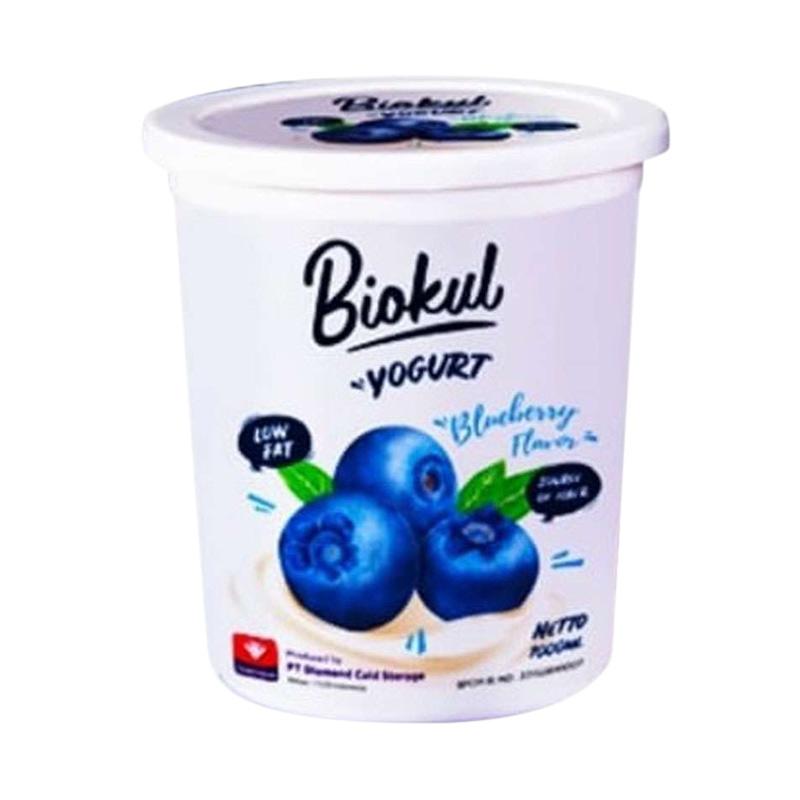 Jual Diamond Biokul Stirred Blueberry Yogurt [1 L] Di Seller Hokky ...