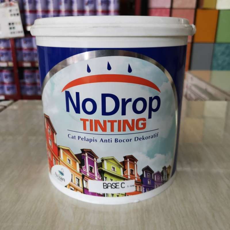 Jual CAT TEMBOK TINTING NODROP 4KG CAT WATERPROOFING INTERIOR EXTERIOR ...