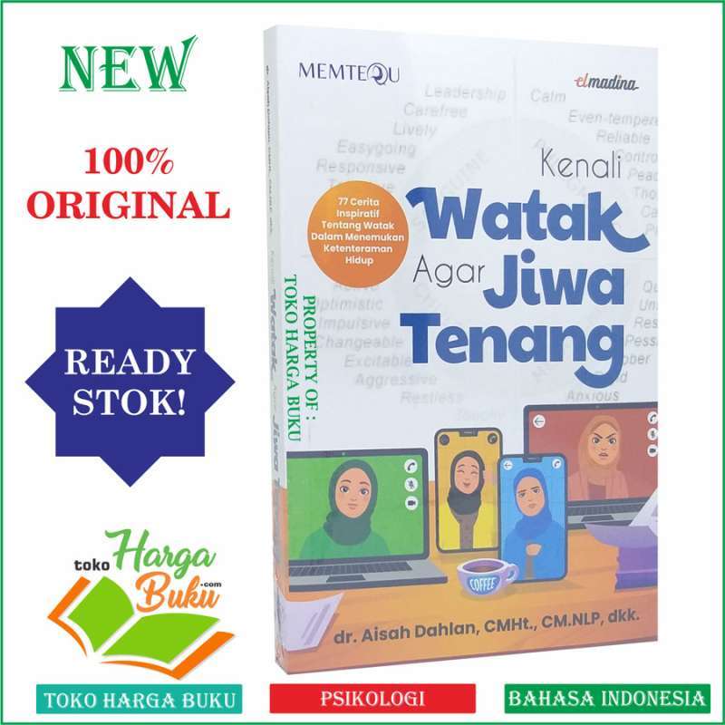 Promo Kenali Watak Agar Jiwa Tenang - Karya Dr Aisyah Dahlan Dilengkapi 77 Cerita Inspiratif ...