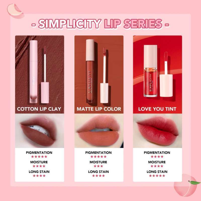 Jual You Simplicity Love You Tint Liptint Lipstick Ringan Tahan Lama ...