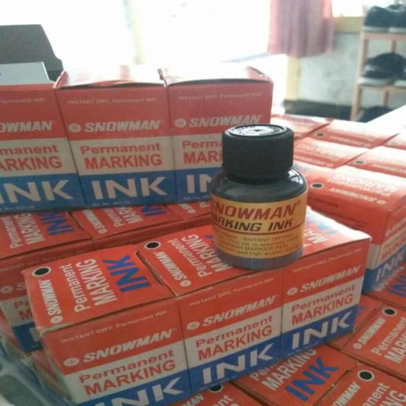 Jual Unik Refill Ink Snowman Permanent Marking / Isi Ulang Tinta Spidol ...