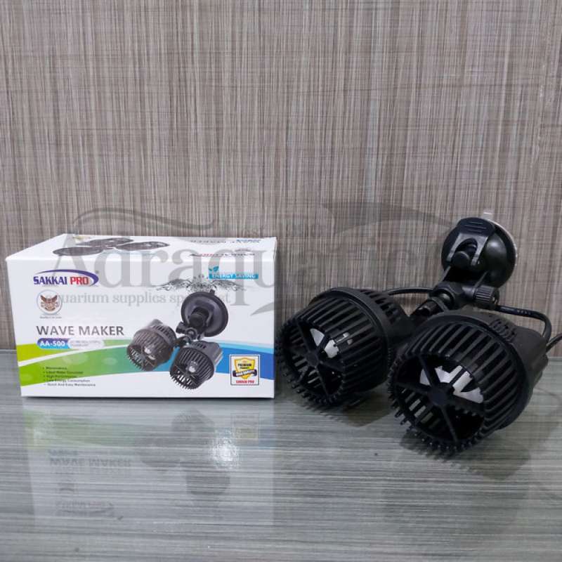 Promo SAKKAI PRO AA-500 24W WAVE MAKER DOUBLE PEMBUAT ARUS GELOMBANG OMBAK Diskon 33% di Seller ...