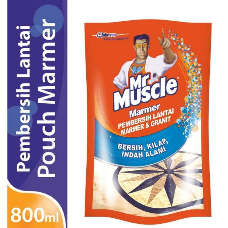 Jual MR. MUSCLE Axi Marmer & Granit Pembersih Lantai [Pouch 800mL] di Seller konimart - Catur ...