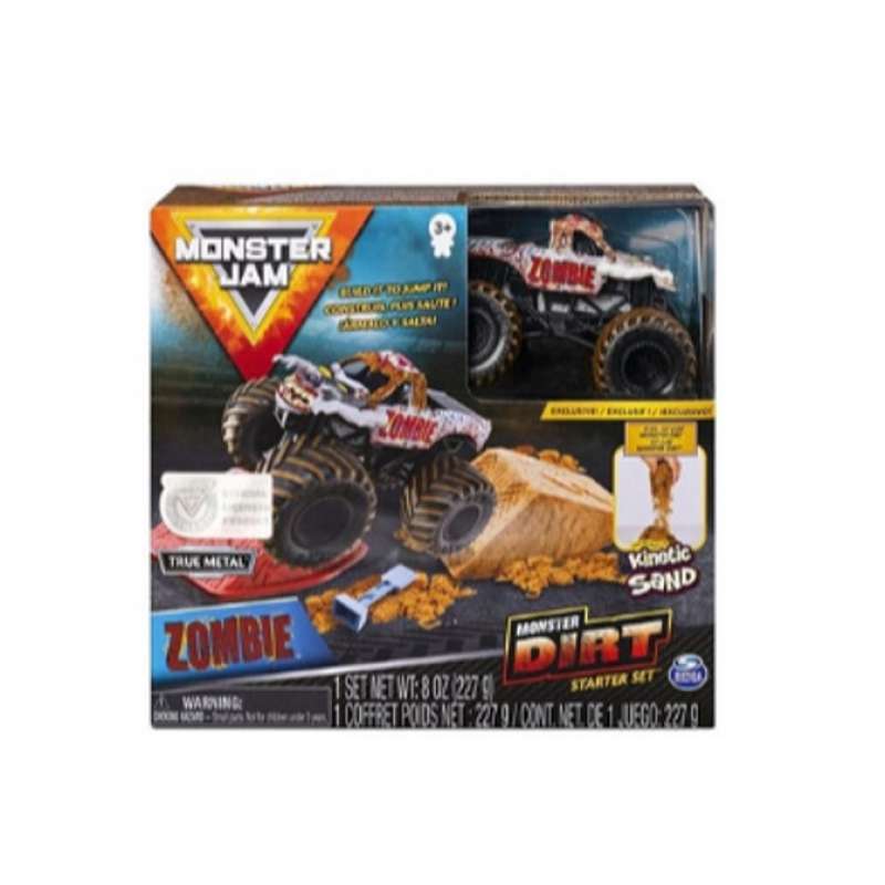 Promo Monster Jam Zombie Kinetic Monster Dirt Starter Set Diskon 16% di ...