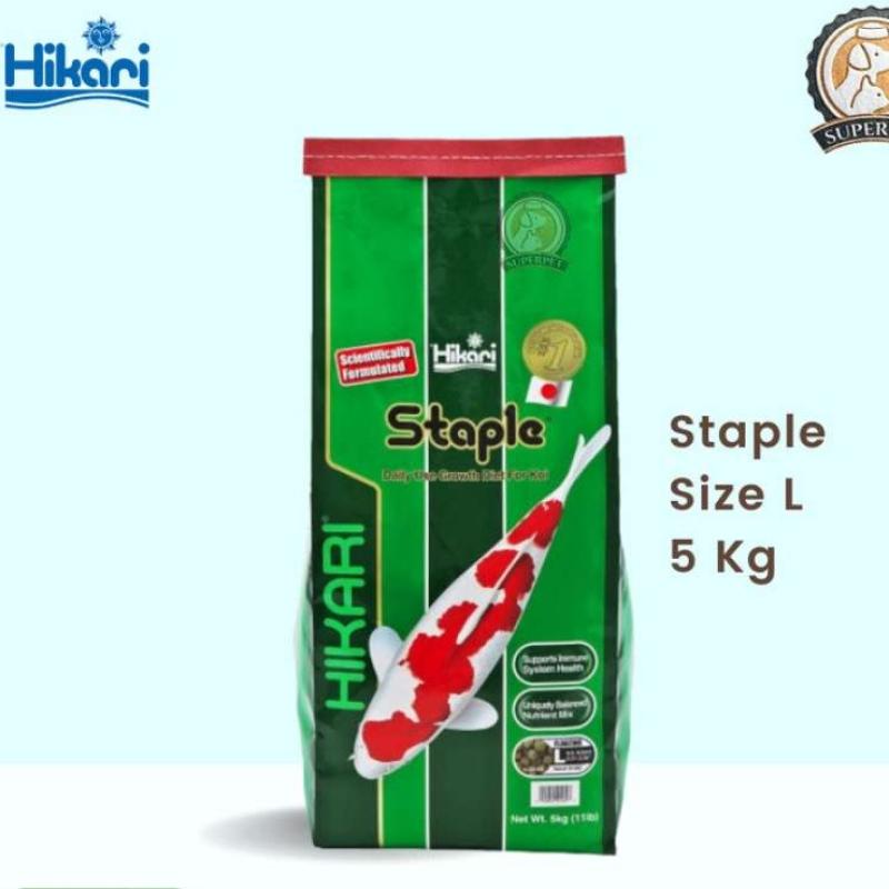 Promo Hikari Staple L, 5 kg. Pakan Koi untuk Pertumbuhan dan Kekebalan ...