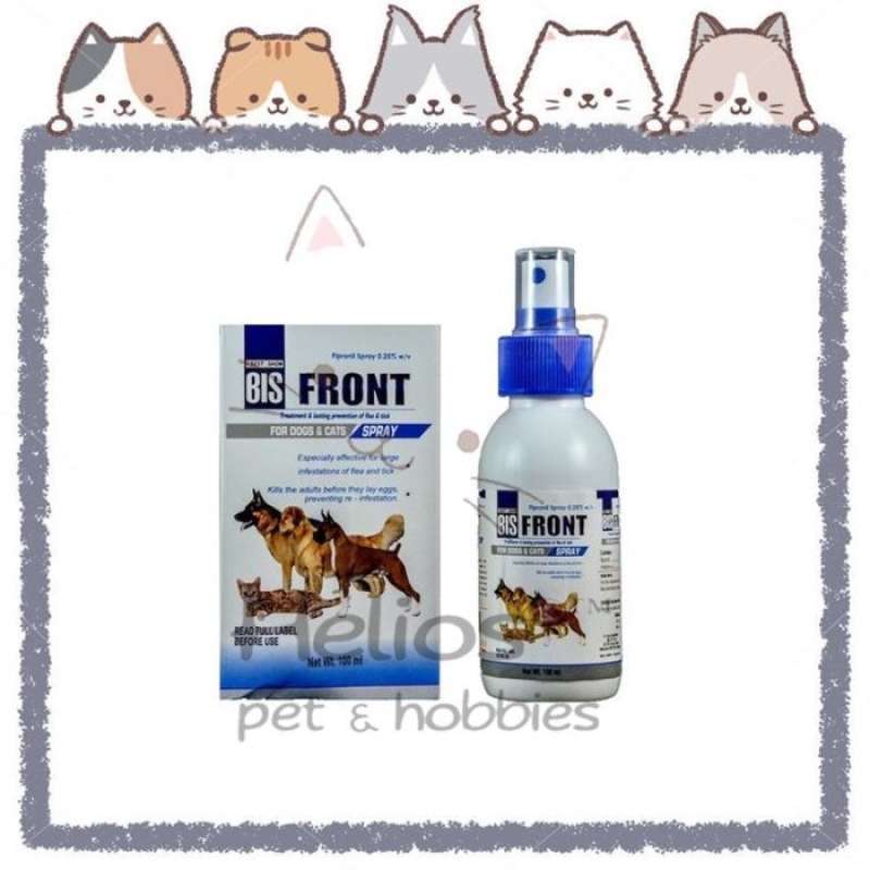 Promo Bis Front Drop Frontline Spray Kutu Kucing Segala Usia Botol 100 ...