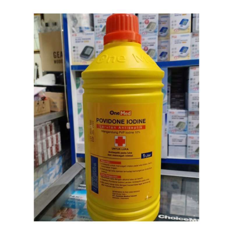 Jual Povidone Iodine 1l Obat Merah Obat Luka Di Seller Zafran Storee ...