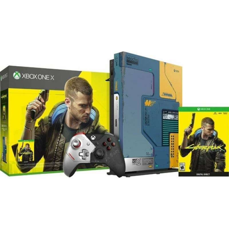 Jual Microsoft Xbox One X Cyberpunk 2077 Limited Edition 1TB Console di ...