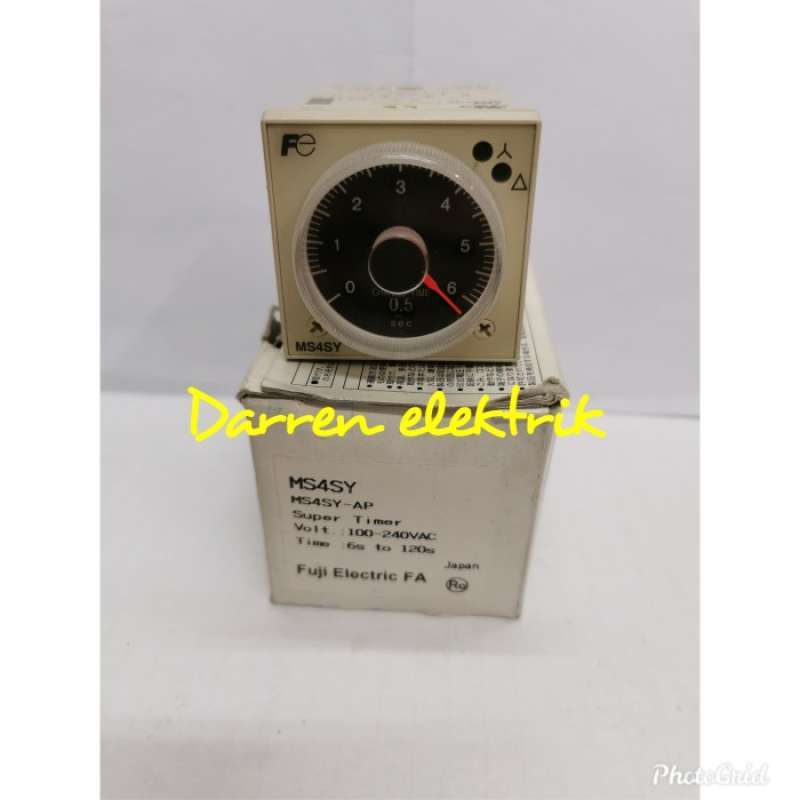 Jual timer fuji star delta MS4SY-AP, 100-240vac di Seller Master Tool ...