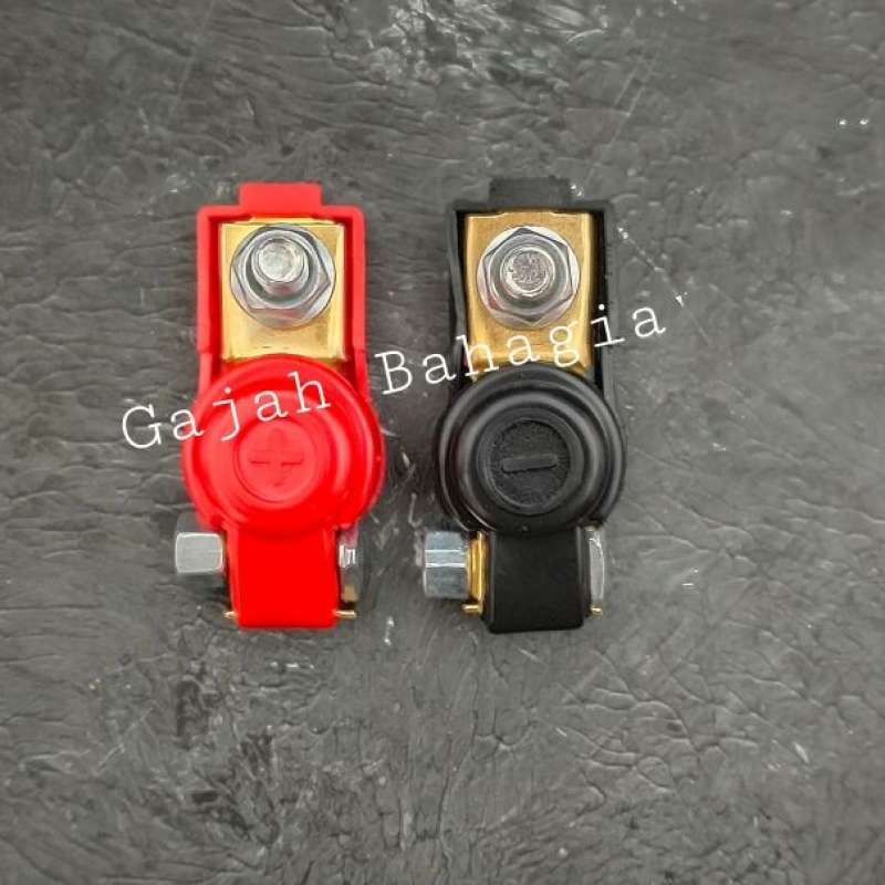 Jual Kepala Aki Klem Accu Mobil Terminal Set Kuningan Besar N70 ...