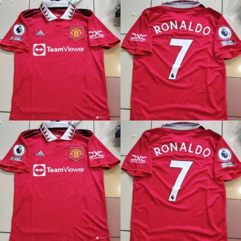 Jual JERSEY BOLA MU HOME 2022/2023 FULLPATCH EPL + NAMESET PRINTING ...