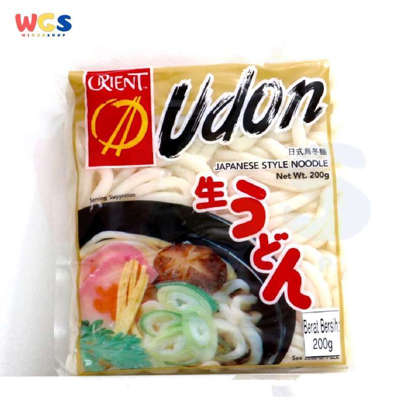 Jual Orient Udon Japanese Style Noodle Mie Jepang [200 g] di Seller ...