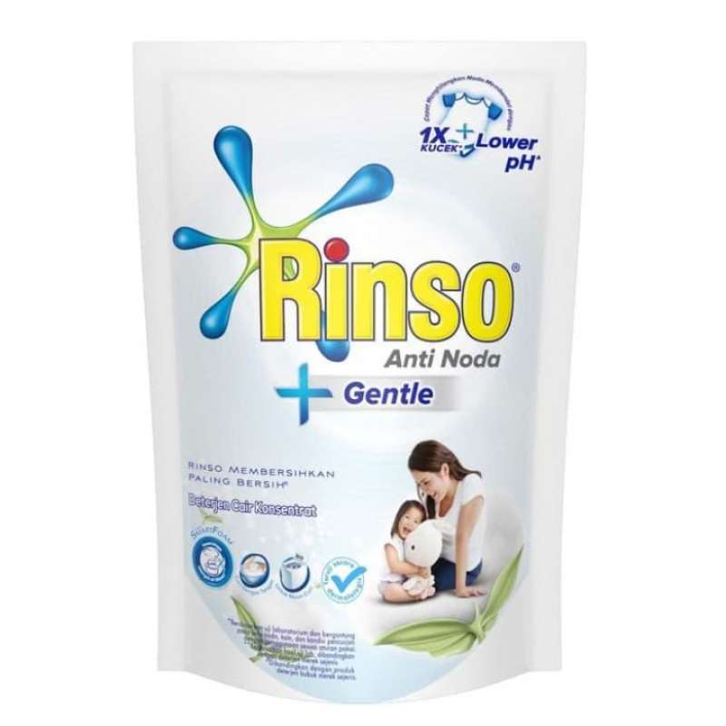 Jual RINSO Detergen Cair Gentle Liquid [700 ml] - Gentle di Seller TONG ...