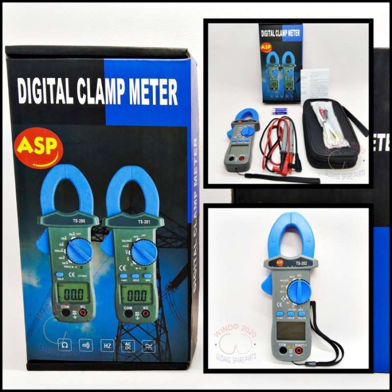 Promo Tang Ampere | Digital Clamp Meter Ts-201 | Tang Amper | Ukur ...