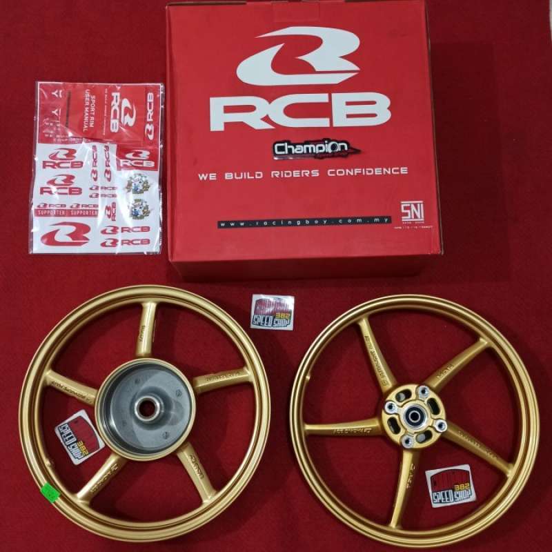 Jual Velg RCB Racing Boy SP 522 SP522 Gold Honda Vario 125 Vario 150 di ...