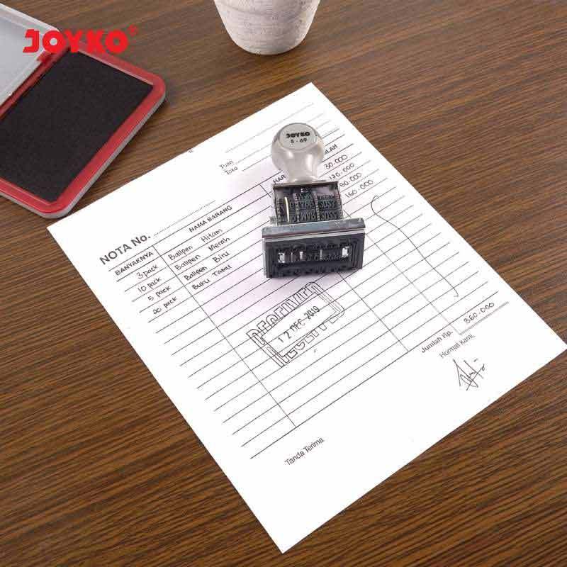 Jual Joyko S-69 Date Stamp Stempel Tanggal Received Di Seller Joyko ...