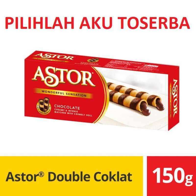 Promo Astor Coklat 150 Gr / Astor Waferstick Coklat 150 Gr (harga ...
