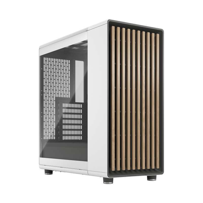 Jual FRACTAL DESIGN NORTH TG ATX GAMING CASE - Chalk White TG Clear ...
