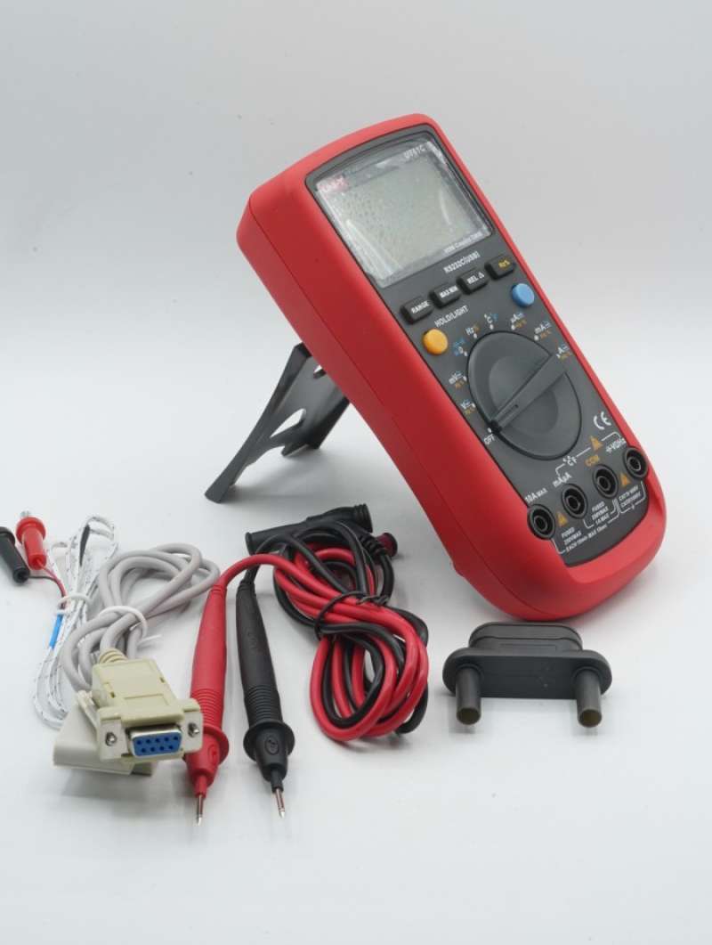 Promo Uni-t Ut61c Lcd Avometer Voltage Multi Meter Capacitance ...