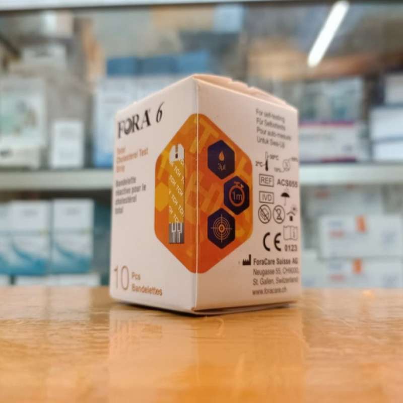 Promo Strip Cholesterol Fora 6 Plus Isi 10 Strip/box Diskon 23% Di ...