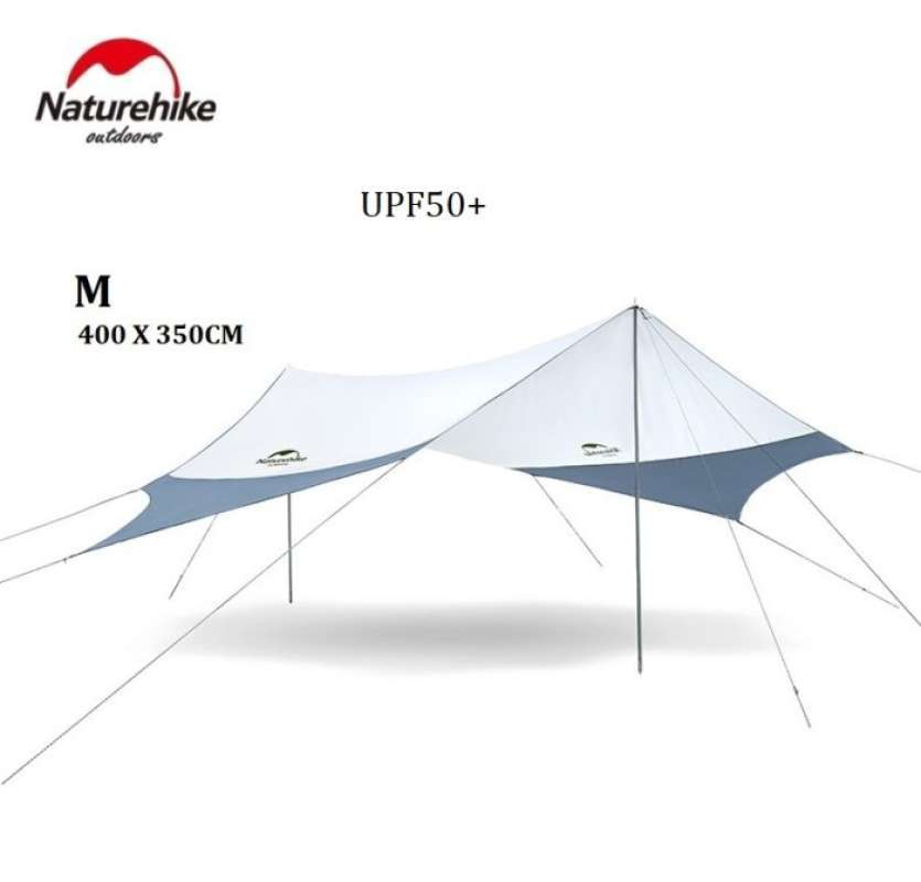 Jual Flysheet hexagonal naturehike NH16T012-S UPF50+ with 2 poles ...