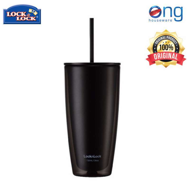 Jual Tumbler Botol Minum Dingin Double Wall Cold Cup 750ml Locknlock Hap507 Di Seller Rigel ...