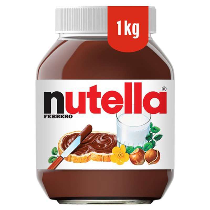 Jual Nutella Hazelnut Spread [1 Kg] Nutella 1kg Promo Cokelat Hazelnut ...