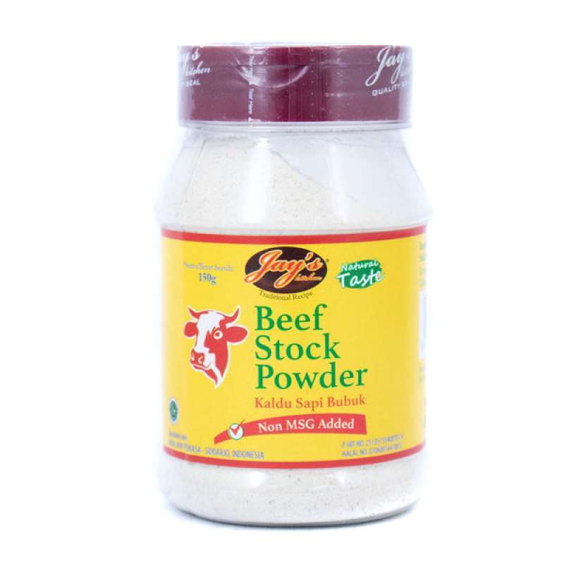 Jual JAYS KITCHEN Beef Stock Powder 150g - Bumbu Kaldu Sapi Bubuk non ...